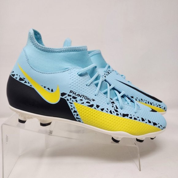 Nike | Shoes | Nike Soccer Club Mens 7 Blue Phantom Gt2 Club Multi Ground Mg Lace Up Swoosh ...